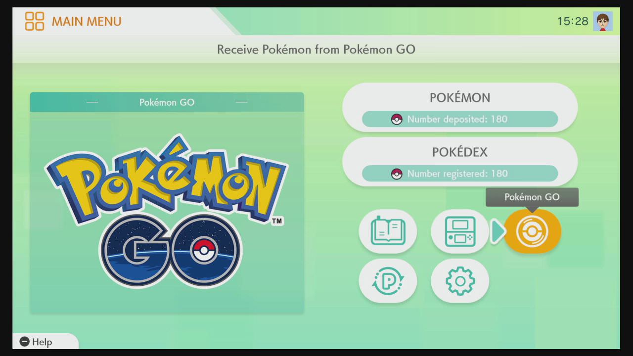 Receive Pokémon from Pokémon GO in Pokémon HOME